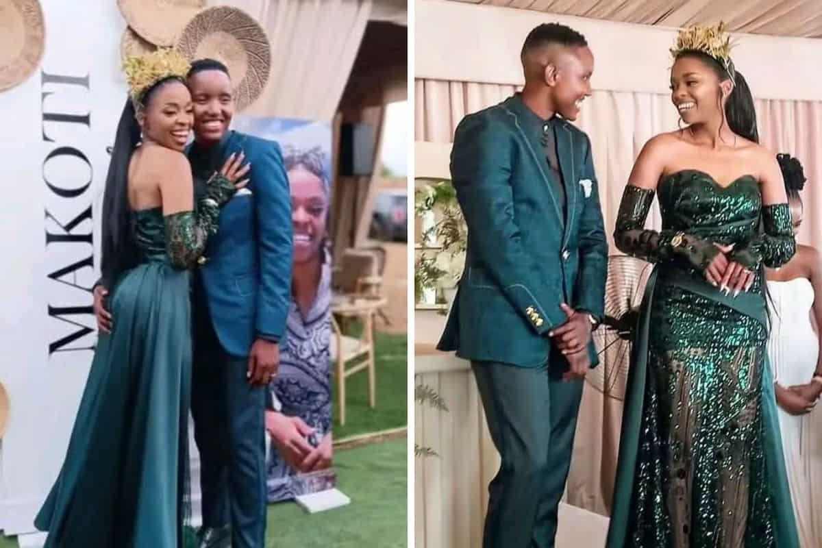 Banyana Banyana star Andile Dlamini ties the knot [PICS] | Eduzim News