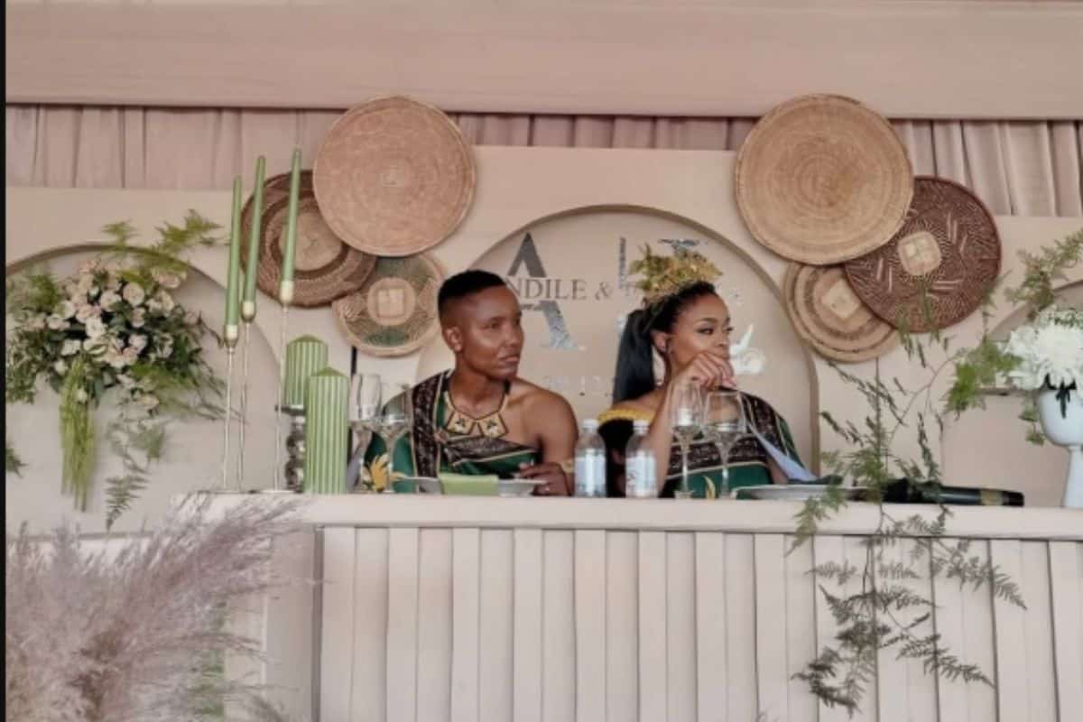 Banyana Banyana star Andile Dlamini ties the knot [PICS] | Eduzim News